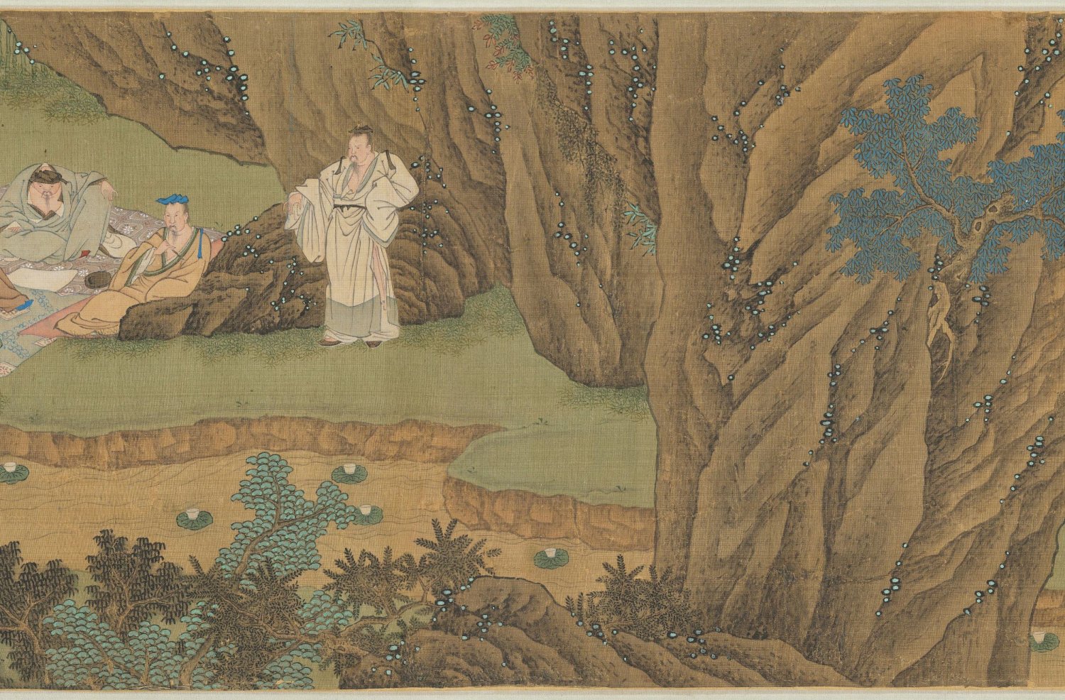 兰亭修禊图卷 – 书格