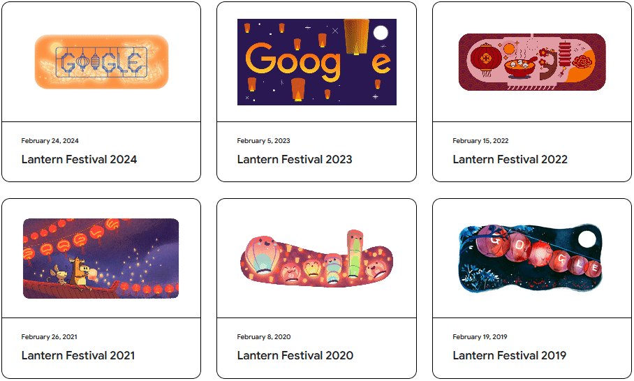 [分享] 谷歌首页涂鸦 Google Doodle 2014-2023 官方原图和官方说明 – 书格